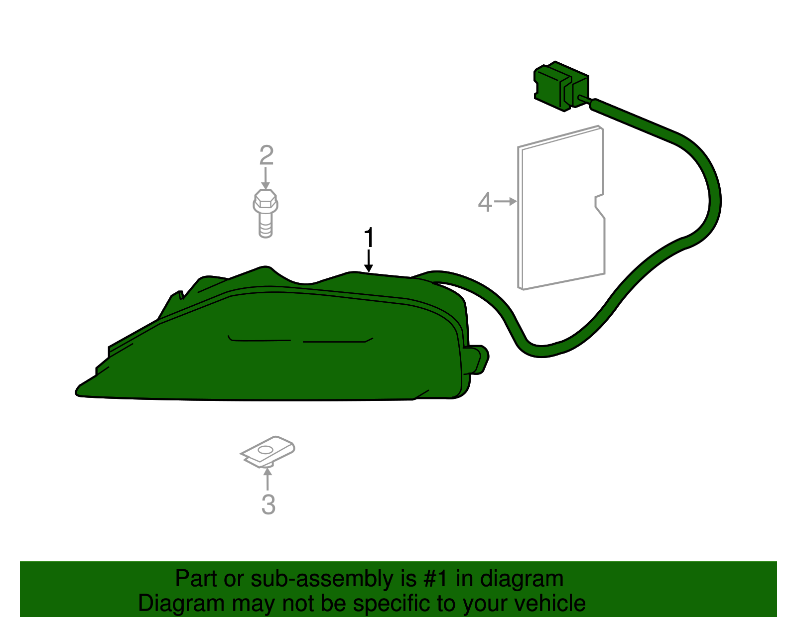 2014-2018 Infiniti Q50 Signal Lamp 26130-4GA0A | Infiniti Parts Online