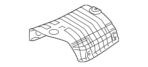 2007-2009 Kia Amanti Heat Shield - Driver's Side (LH) 28795-3F000 ...