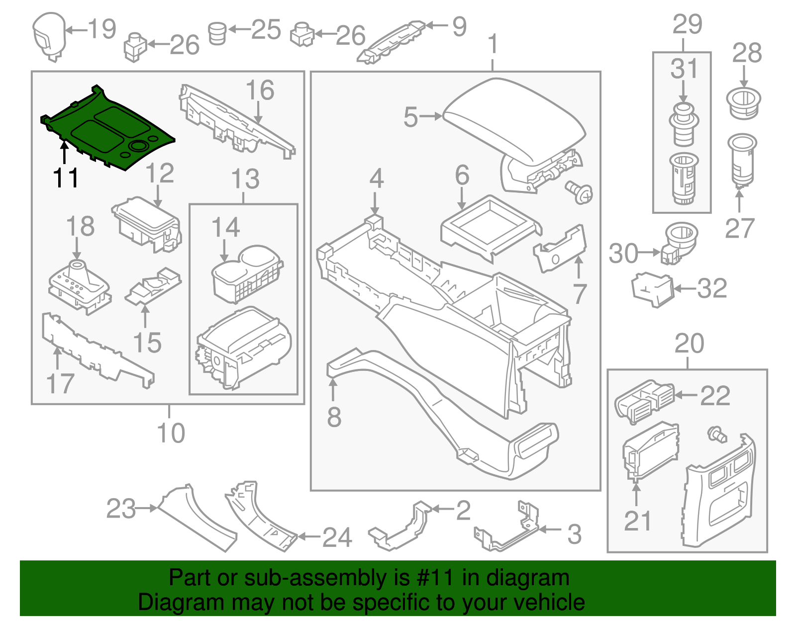 2011-2019 Infiniti Finish Panel 96931-1MA0D | INFINITI OF WEST CHESTER