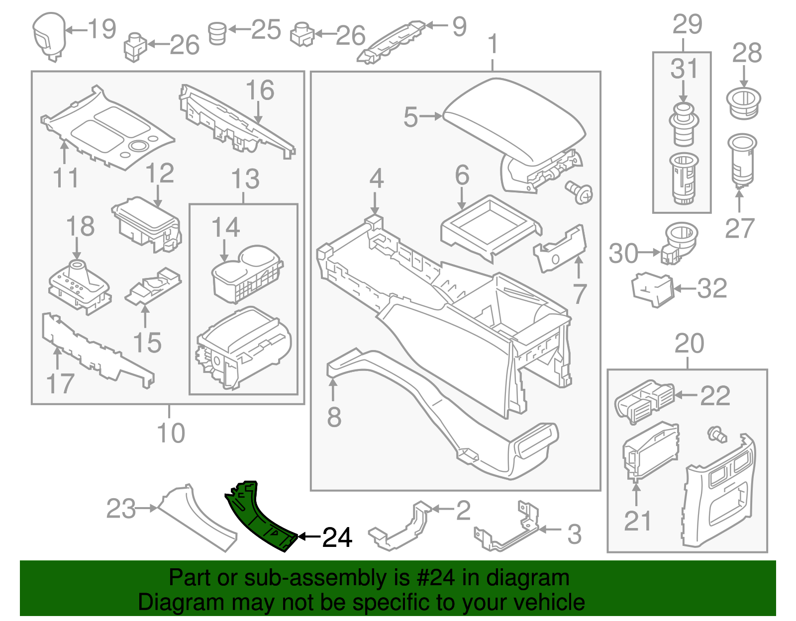 68135-1MA1D - Side Panel 2011-2019 Infiniti | INFINITI Parts ...