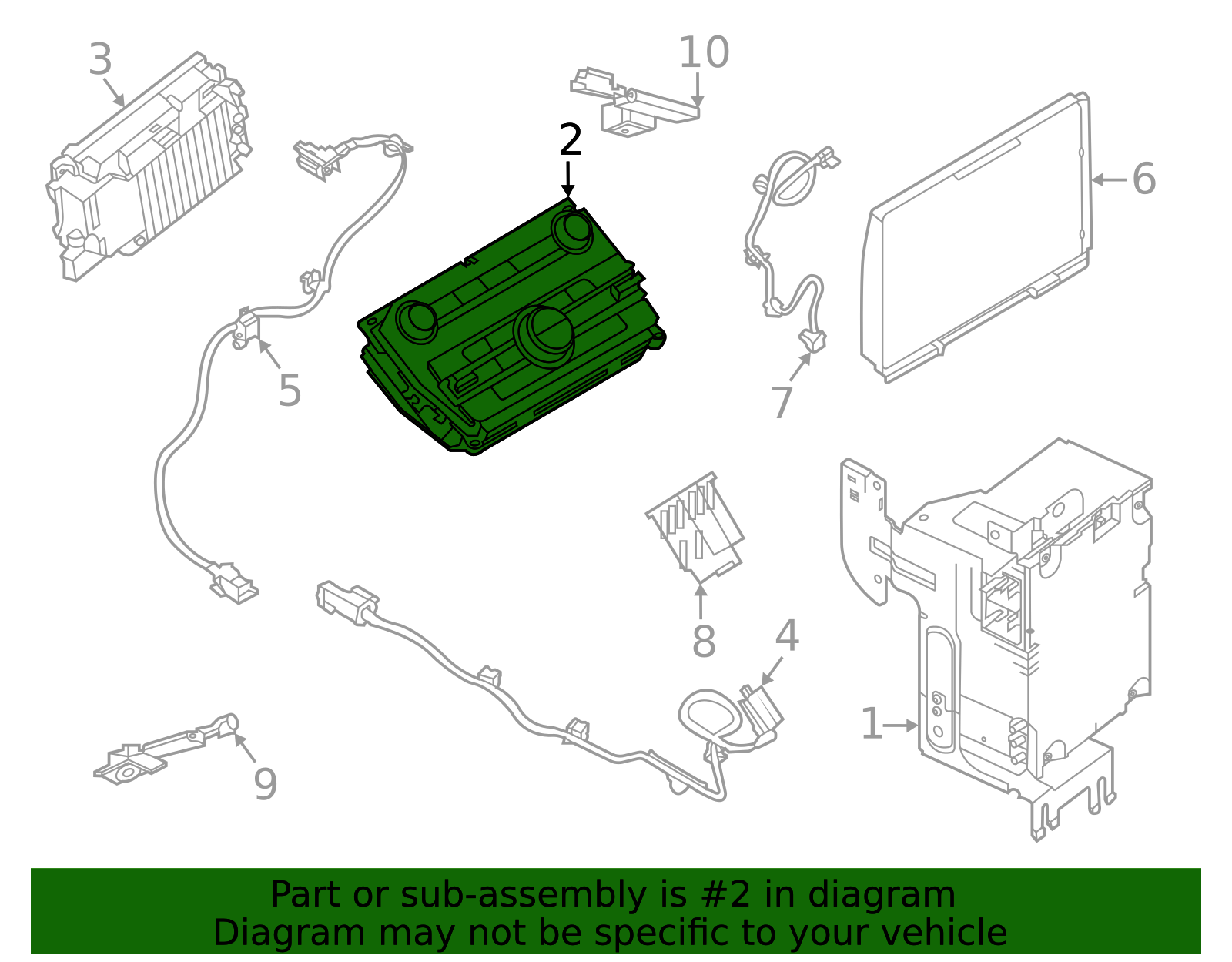 2020-2024 Lincoln Aviator Dash Control Unit LC5Z-18842-AC | Dealer Auto ...