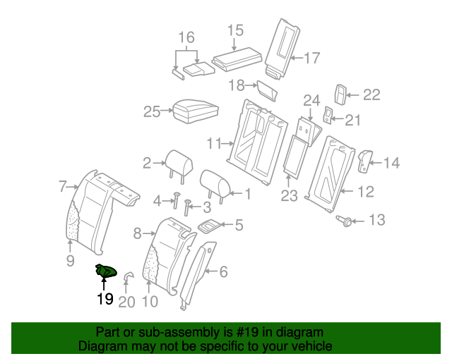 8P0-886-197-A-4PK - Center Cap 2006-2013 Audi | Audi OEM Parts