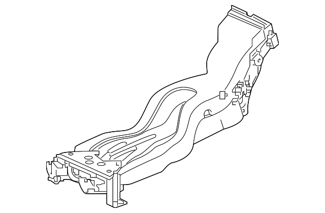 83425-T6Z-A00 - Center Duct 2017-2023 Honda | Honda Parts Online