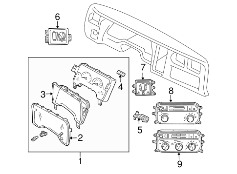 Switches for 2003 Dodge Durango | Mopar Parts