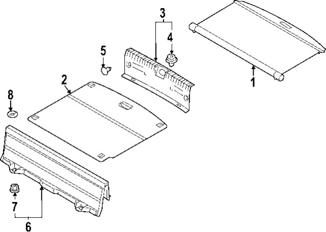 2022-2024 Hyundai Ioniq 5 Floor Cover 85715-GI000-NNB | OEM Parts Online