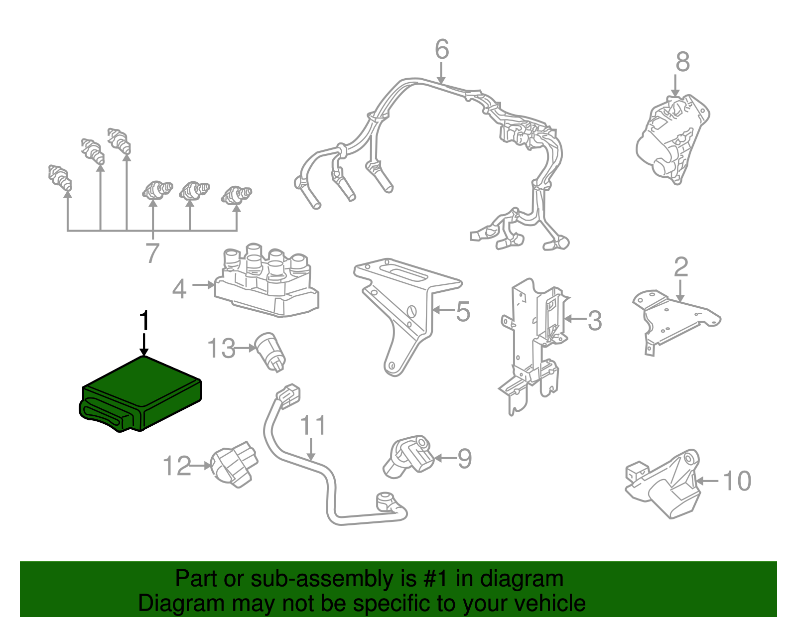 2007-2008 Ford Mustang Eec Module 7R3Z-12A650-AMARM | Retail ...