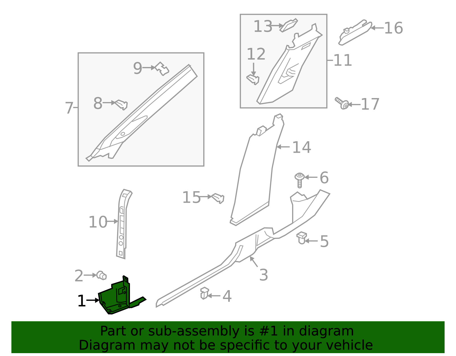 2019-2025 Volkswagen Jetta Cowl Trim 17B-863-483-82V | Retail ...