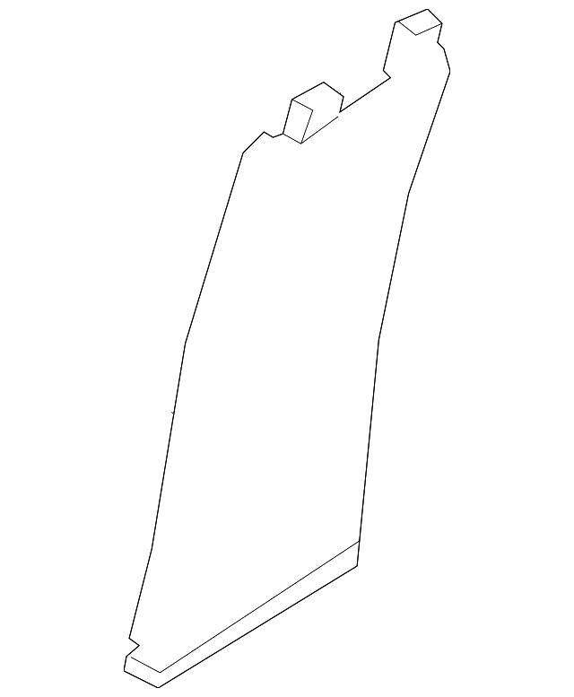 2019-2023 Volkswagen Jetta Lower Center Pillar Trim 17A-867-292-82V ...