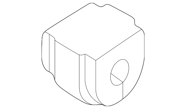 Genuine BMW 31-35-1-094-556 | Stabilizer Bar Rubber Mount | FREE ...