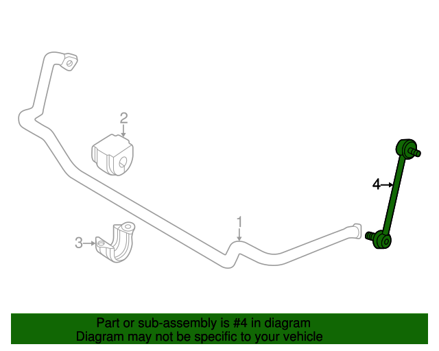 31356780847 - 1999-2008 BMW Stabilizer Link (31-35-6-780-847) | BMW of ...