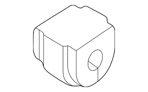 Genuine BMW 31-35-2-229-436 | Stabilizer Bar Rubber Mount | FREE ...