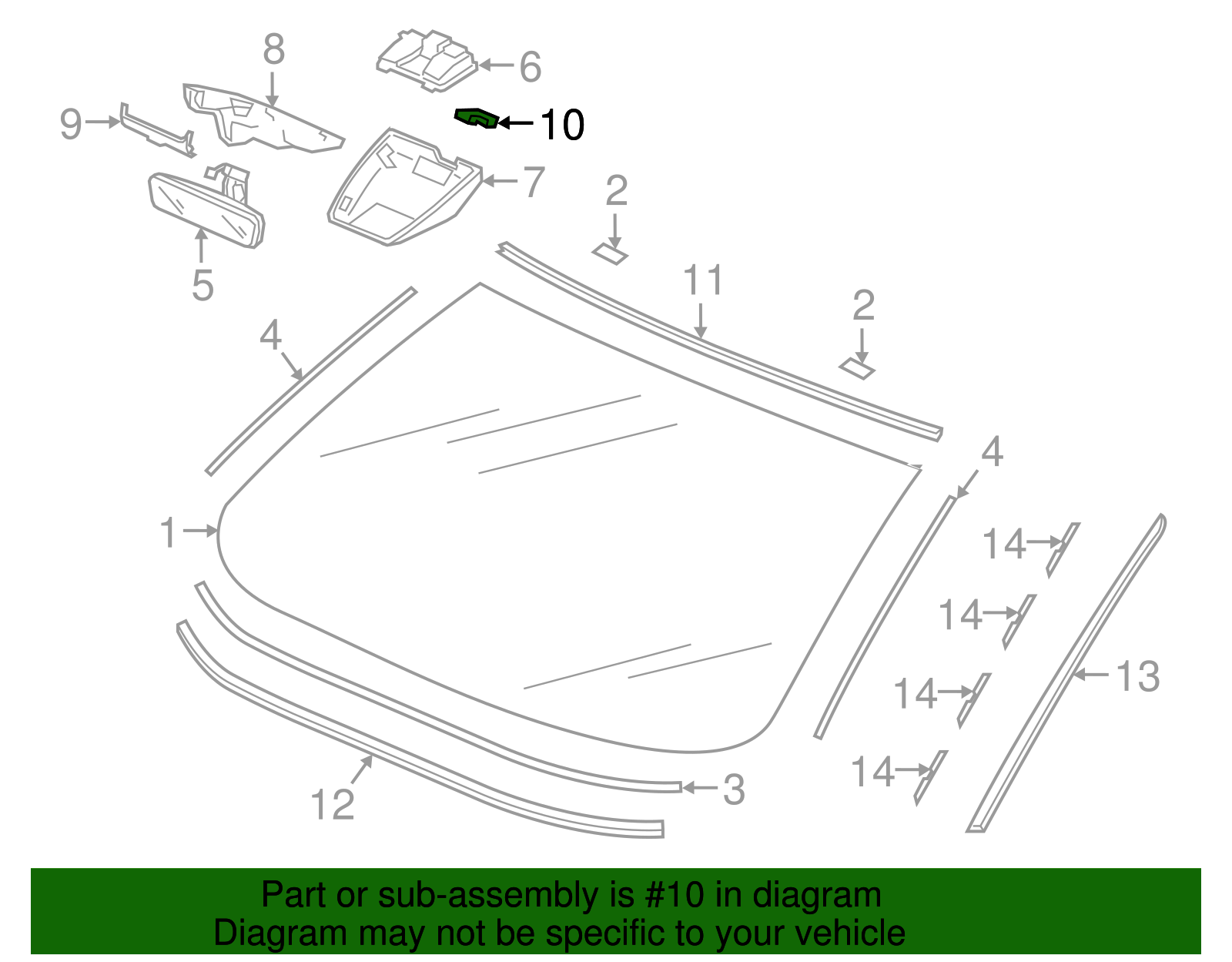 38970-TVA-A02 - 2017-2024 Honda - Rain Sensor | Honda Parts Cheap