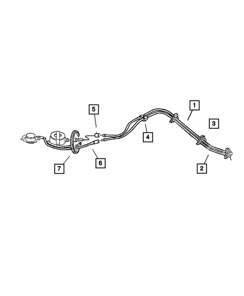 Fuel Lines for 2001 Jeep Cherokee | My Mopar Parts