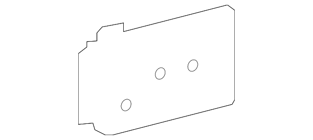 2004-2022 Lexus Outer Rail Extension 57113-0E010 | toyolexparts