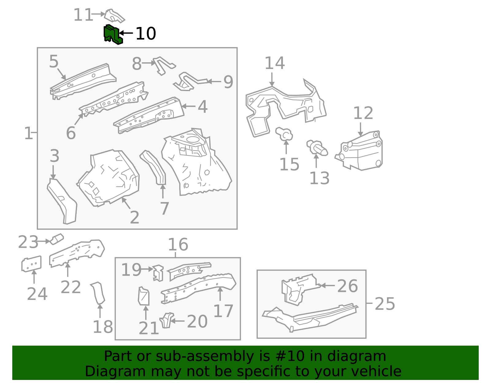 53154-0E040 - Baffle - 2016-2021 Lexus | My L Parts