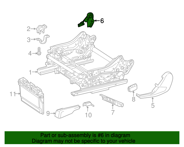 166-918-03-00-9051 - Recline Cover 2012-2019 Mercedes-Benz | Mercedes ...