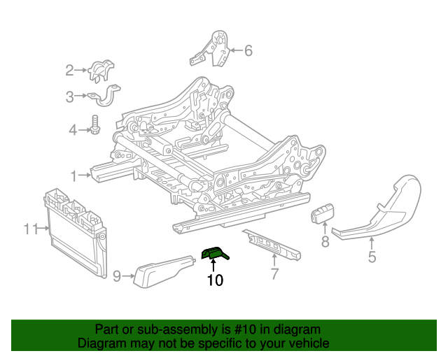 166-919-01-00-8Q96 - Rail Cover 2016-2019 Mercedes-Benz | Mercedes-Benz ...