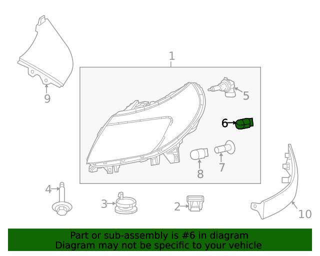 L0007444NA - Signal Lamp Bulb - 2011-2021 Mopar | Mopar Parts Canada