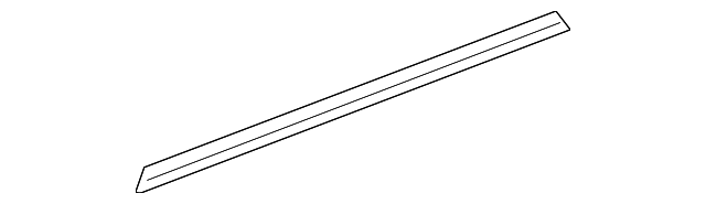 20835971 - Passenger Side Front Door Lower Auxiliary Weatherstrip 2007 ...