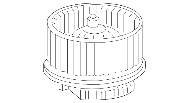 84418890 - Heating and Air Conditioning Blower Motor GMPartsNow