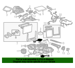 2014-2020 GM Temperature Valve Actuator Assembly 22808876 GM ...