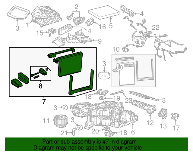 2014-2018 GM OEM NEW 2014-18 GM Chevrolet GMC Cadillac Silverado A/C ...