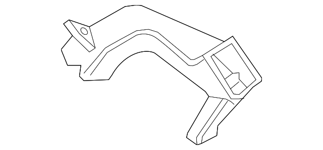 2012-2023 Porsche Floor Duct 991-572-794-02 | OEM Parts Online