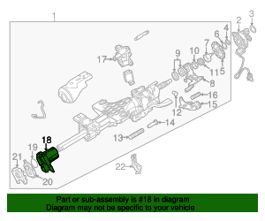 2014-2020 GM Adapter Replaced Part Number 23354103 23381959 GM ...