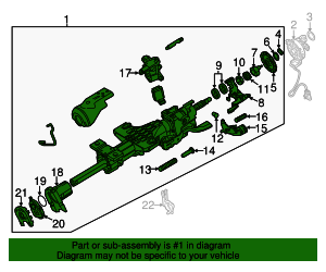 84634677 - Steering Column 2014-2020 GM | Chevrolet Parts Direct