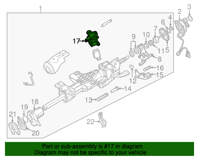 2014-2020 GM Ignition Lock Cylinder Case 22834639 GM | GMPartsDirect.com
