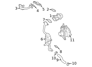 14792AA060 - Vacuum Pump - 2018-2023 Subaru | Subaru Parts Guys