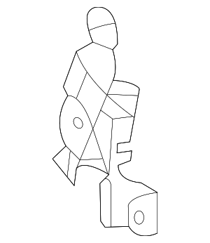 213-885-91-05 - Engine Air Intake Hose Bracket 2021-2023 Mercedes-Benz ...