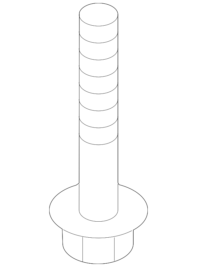 2017-2020 Chevrolet Bolt EV Lower Control Arm Rear Bolt 11610889 ...