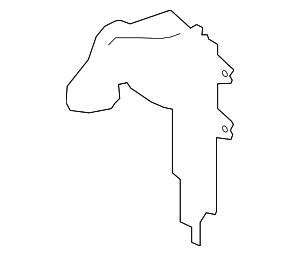 2018-2021 Subaru Crosstrek Air Guide - Passenger Side (RH) 73233FL000 ...