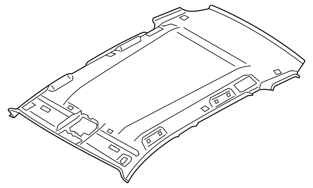 Genuine BMW 51-44-2-993-916 | Headliner | FREE Shipping on Most Orders ...