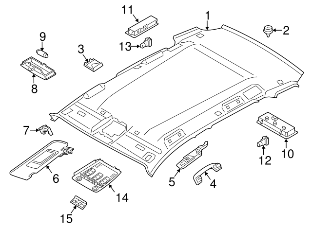 51162990785 - 2013-2015 BMW X1 Support Bracket (51-16-2-990-785) | BMW ...