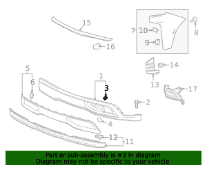 2022-2025 Chevrolet Nut 11603986 GM | GMPartsDirect.com