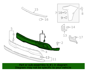 GM Parts | (84219069) - Front Bumper Lower Fascia | GM Parts Store