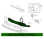 2022-2024 Chevrolet Bumper Cover 85638716 | TascaParts.com