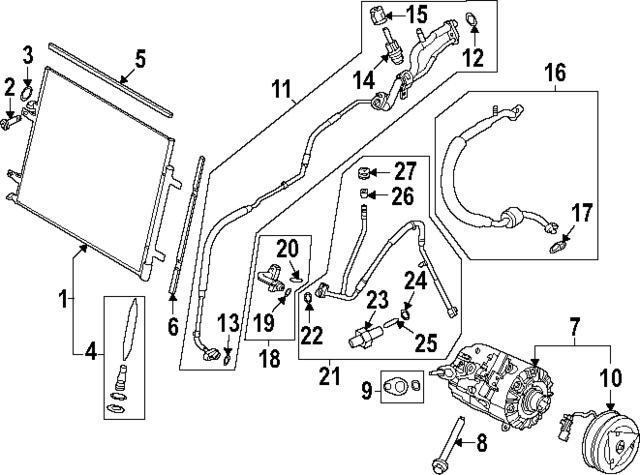 2023-2024 Ford Clutch & Pulley PC3Z-19D786-A | AutoNation Parts
