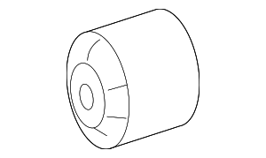 166-333-08-14-64 - Differential Assembly Insulator 2012-2023 Mercedes ...