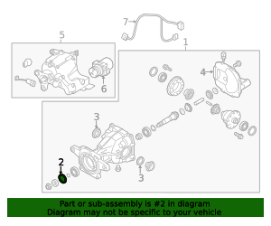 53050-39100 - Differential Pinion Seal 2003-2024 Hyundai | AutoNation Parts
