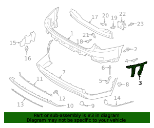 86652-S8001 - Upper Bracket - 2021-2022 Hyundai Palisade | World OEM ...