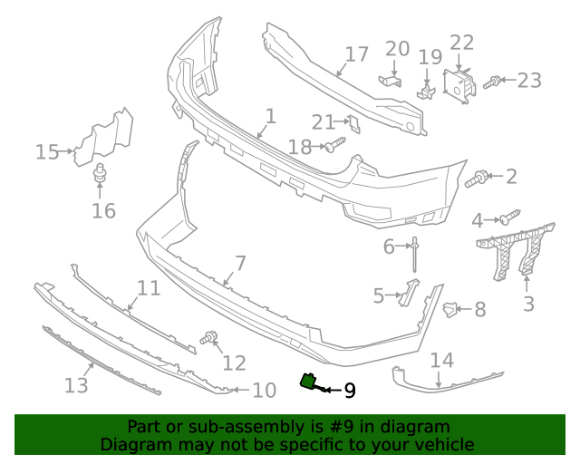 2020-2022 Hyundai Palisade Tow Eye Cap 86617-S8000 | OEM Parts Online