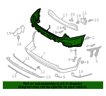2020-2022 Hyundai Palisade Bumper Cover 86611-S8000 | OEM Hyundai Parts