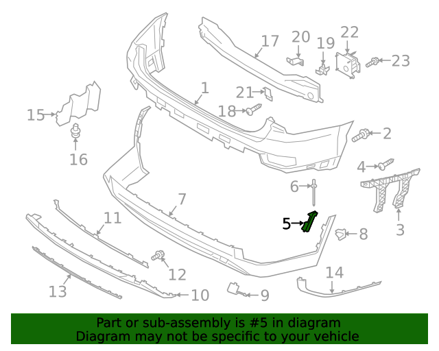2020-2022 Hyundai Palisade Side Retainer 86625-S8000 | OEM Parts Online