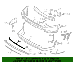 866A3-S8000 - Skid Plate Retainer - 2020 2021 Hyundai Palisade | Joseph ...