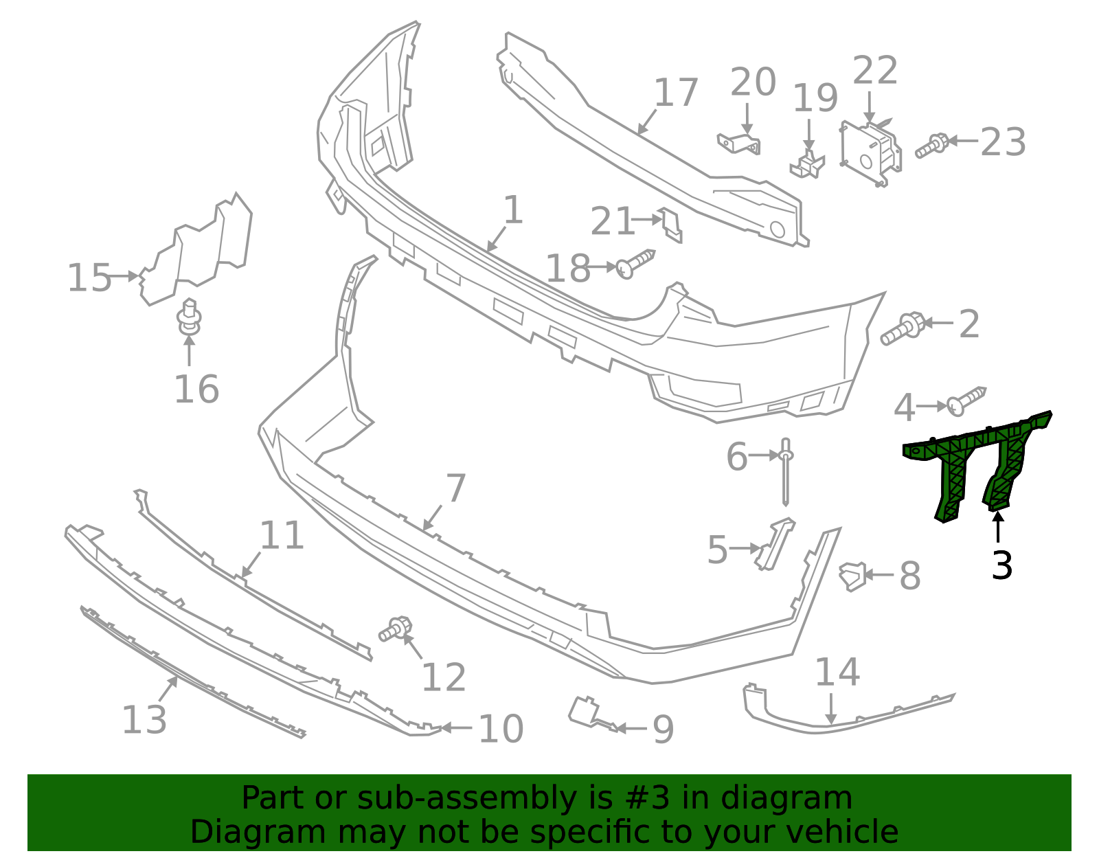86652-S8000 - 2020 Hyundai Palisade - Upper Bracket | Hyundai Parts Express