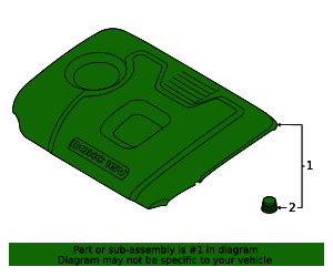 29240-2E061 - Engine Cover - 2019-2023 Kia | Kia Auto Parts