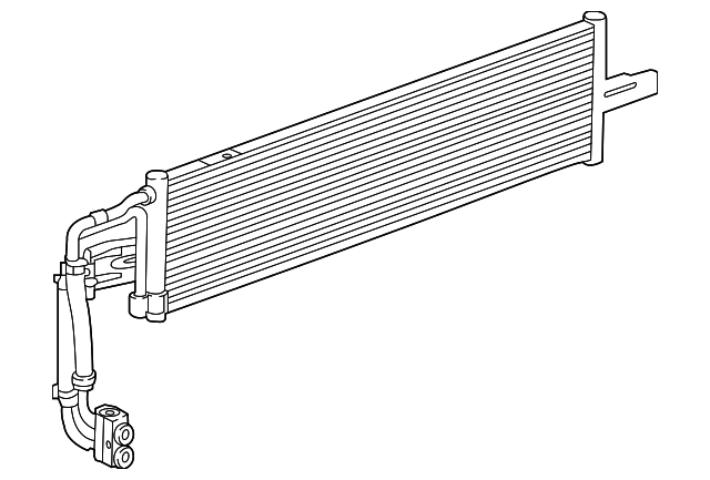 39021417 - Automatic Transmission Auxiliary Fluid Cooler - 2016-2019 ...